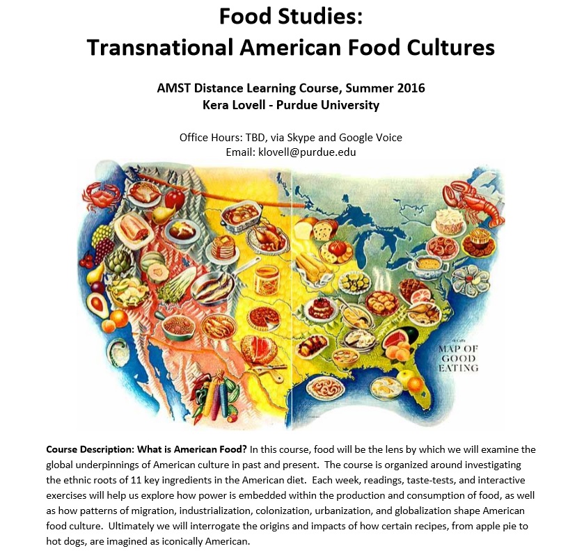Syllabus – Food Histories – Kera Lovell, Ph.D.